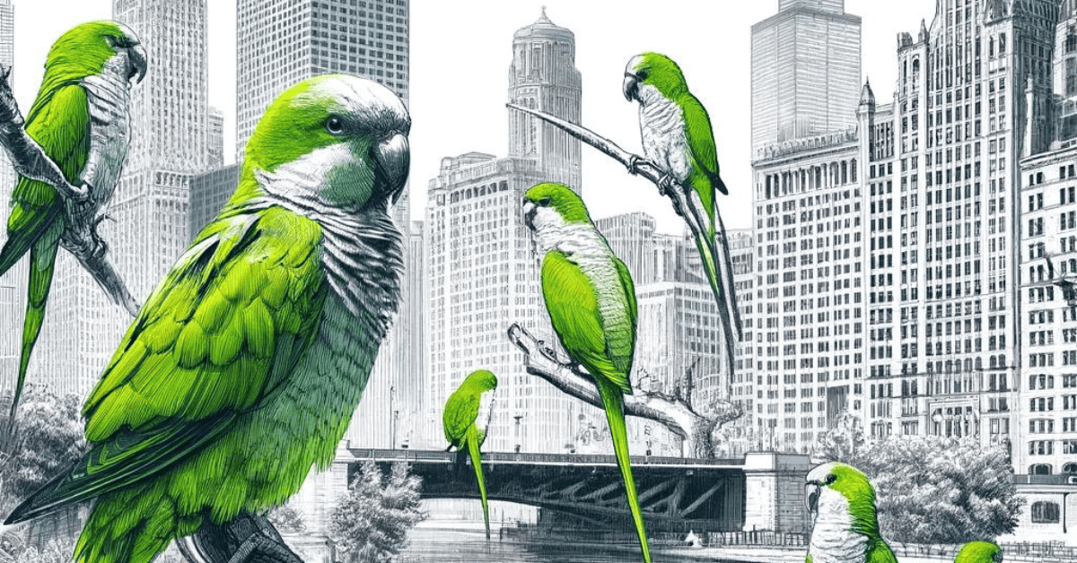 Why These Wild Parrots Decided to Call the U.S. Home